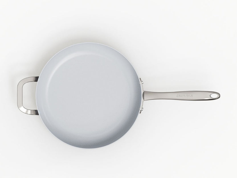 Deep Ceramic Fry Pan 28cm | Crumble Cookware