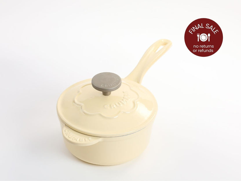 Crumble Baby Cast-Iron Saucepan | Crumble Cookware