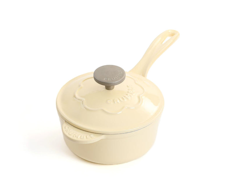 Crumble Baby Cast-Iron Saucepan | Crumble Cookware