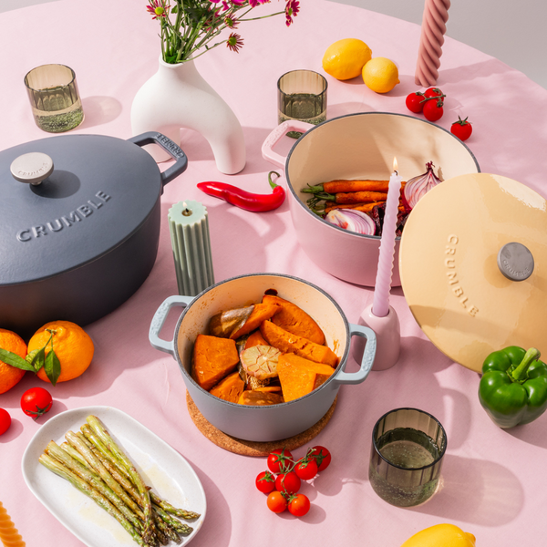 Essential Cookware | Pots, Pans & Knives | Crumble Cookware